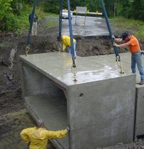 Dalot en béton préfabriqué - Tous les fabricants de l'architecture et ...