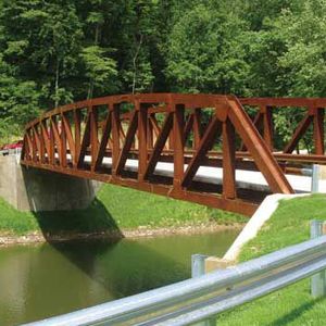 Pont en acier - KEYSTONE® - Contech - à treillis / piétonnièr