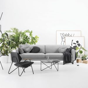 Méridienne contemporaine - IMPRESSION - prostoria - en tissu