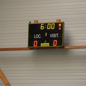 Tableau des scores - 8T125 ALPHA - F6 - Bodet Sport