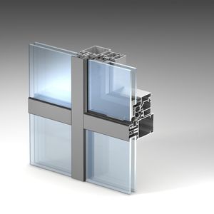 Fixation pour mur-rideau - Tous les fabricants de l'architecture et du ...