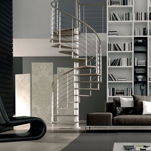 Escalier en colimaçon - F20-KIT - d'OPERA STAIRS - à marches en métal ...
