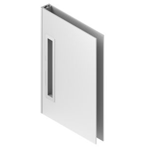 Porte d'intérieur - CÉLINE - ALBED - en aluminium / coulissante / battante