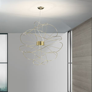 Suspension - FEDORA - AXO Light - en aluminium / en verre / contemporaine