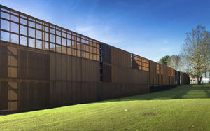 Façade en laine minérale - PROMISTYL® - ARCELORMITTAL Long - acier