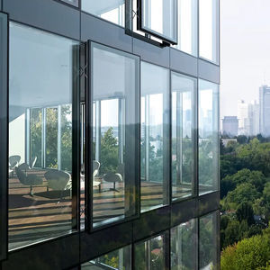 Mur-rideau dynamique - AF UDC 80.SI - Schüco - en verre / en pierre ...