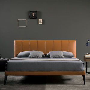 Lit king size - Tiffany - Bodema - Art Déco / avec tête de lit / avec ...