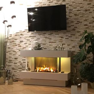 Insert de cheminée électrique - DIMPLEX CASSETTE L PEBBLES - Kamin-Design GmbH & Co KG Ingolstadt