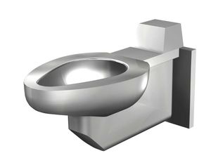 WC suspendu - PENAL-WARE® : 1675 - Acorn - en inox / pour sanitaire public