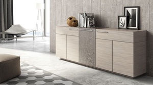 Buffet contemporain - GINGA + : AU01 - A. Brito - en bois