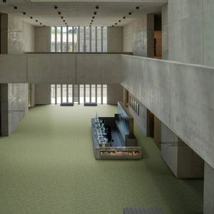 Revêtement de sol en vinyle - PALMA CHARCOAL - 2TEC2 - en fibre de verre / en PET / d'intérieur