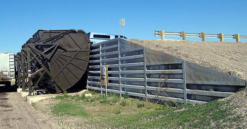 Mur de soutènement en acier - BIN-WALL - Armtec - modulaire ...