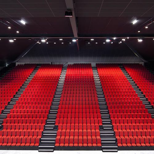 Gradin télescopique - SHOWS - HUSSON INTERNATIONAL