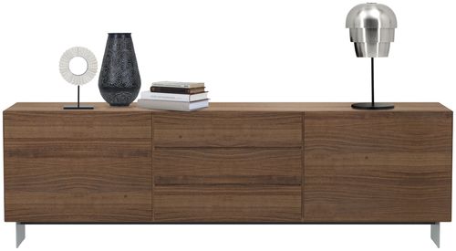 Buffet contemporain - LUGANO - BoConcept - en acier / en MDF