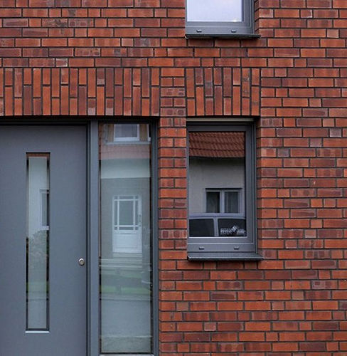 Brique pour façade - EMDEN - ABC Klinker gruppe - pleine / rouge