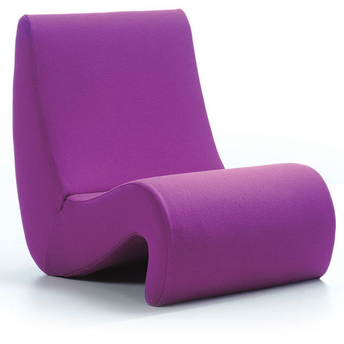 Chauffeuse contemporaine - AMOEBE - vitra USA - en tissu / en mousse de ...