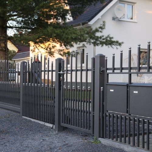 Portillon en acier galvanisé - PREMIUM - WISNIOWSKI