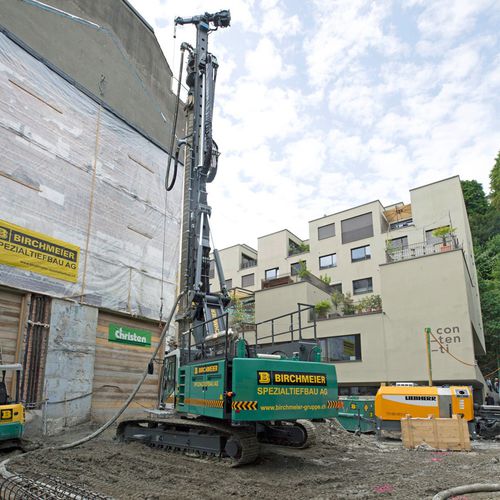 Foreuse à moteur diesel - LRB 18 - Liebherr - rotative / pour chantier ...