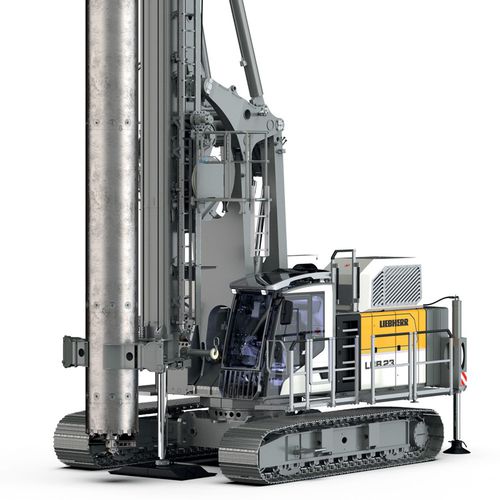 Foreuse rotative - LRB 23 - Liebherr - de pieux de fondation