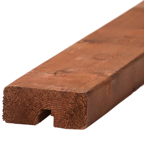 Moulure en bois - LARGE TOP RAIL - boistraites - droite / aspect bois ...