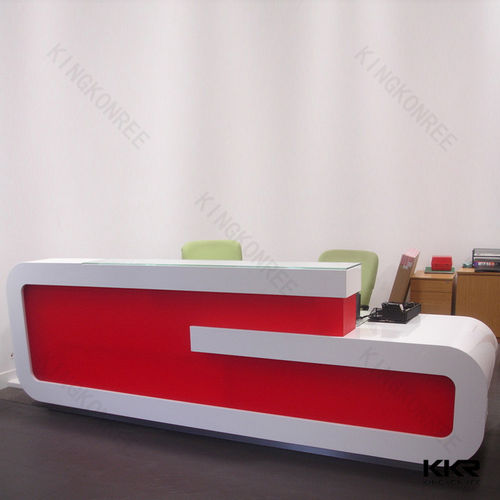 Banque d'accueil en acrylique - RC-30/31 - KKR KINGKONREE - en Solid Surface