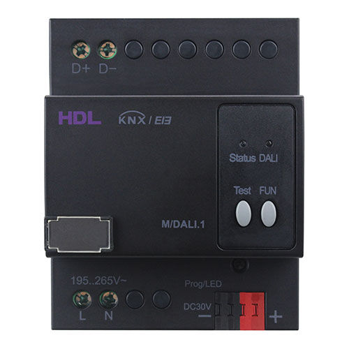 Module d'interface passerelle - M/DALI.1 - HDL Automation Co., Ltd - sur rail DIN / pour ...