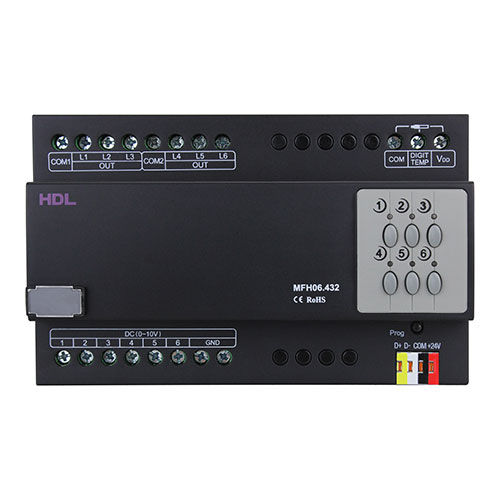 Régulateur de chauffage sur rail DIN - HDL-MFH06.432 - HDL Automation Co., Ltd - pour chauffage ...