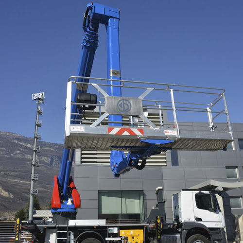 Plateforme aérienne pour chantier - B-LIFT 390 HR - CTE - d'extérieur ...