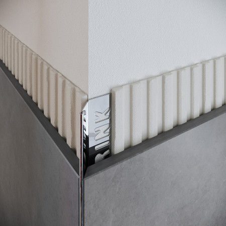 Profilé de finition en acier inox - EUROCORNER 135S - Euroshrink - pour ...