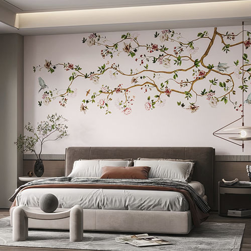 Papier peint contemporain - ENDO - HD WALLS - en textile non-tissé / en ...