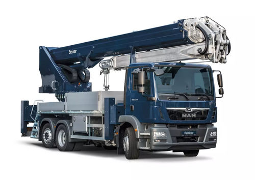 Grue montée sur camion - AK 52 - Böcker Maschinenwerke GmbH - format compact / télescopique / à ...