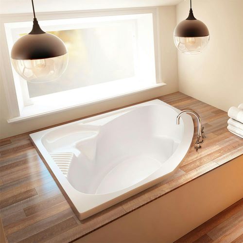 Baignoire d'angle - CAPELLA® - JACUZZI - intégrée / pour habitat / en ...