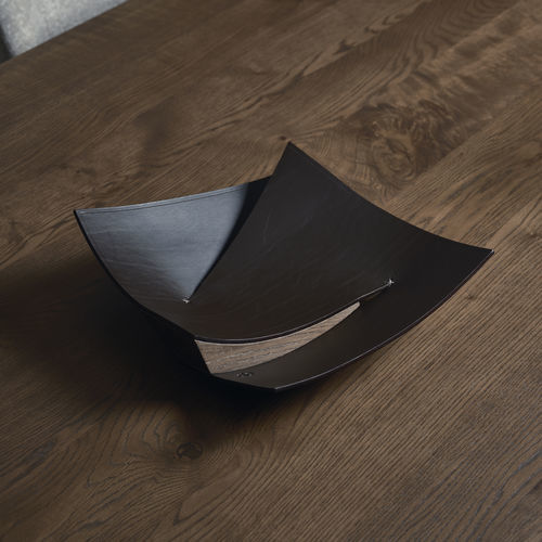 Vide-poche en chêne - Square - CondeHouse - en frêne / en peau de vache ...