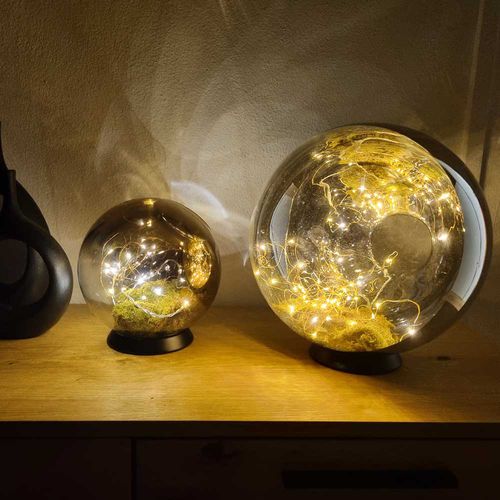 Lampe de table - ORB ORNEMENT DE NOËL - s.LUCE - en métal / en verre / en verre soufflé
