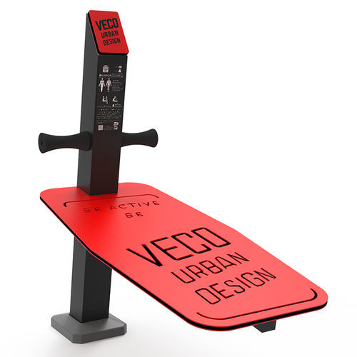 Banc à abdominaux d'extérieur - FIT 14 - Veco Urban Design - pour ...