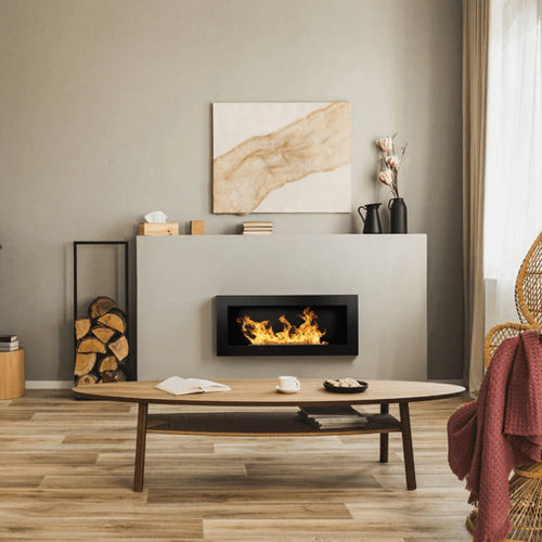 Cheminée au bioéthanol - Lucca - Divina Fire - contemporaine / à foyer ...