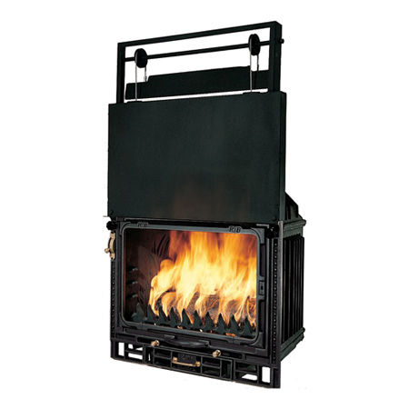 Foyer fermé à bois - 67 GC 1 - BRISACH SAS - à 1 face / en métal