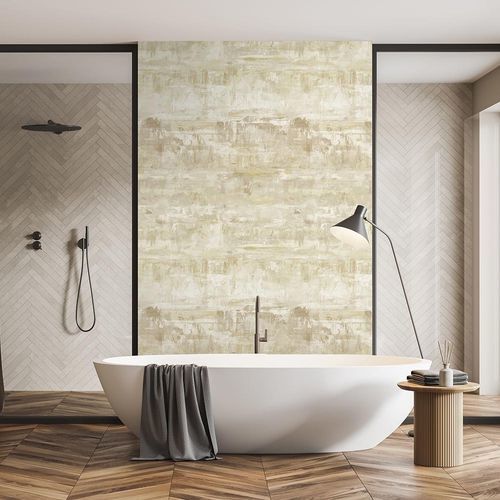 Papier peint contemporain - MONET CHAMPAGNE - Marston & Langinger - à ...