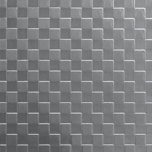 Tôle métallique décorée - SQUARES - Rimex - laminée / en inox / texturée