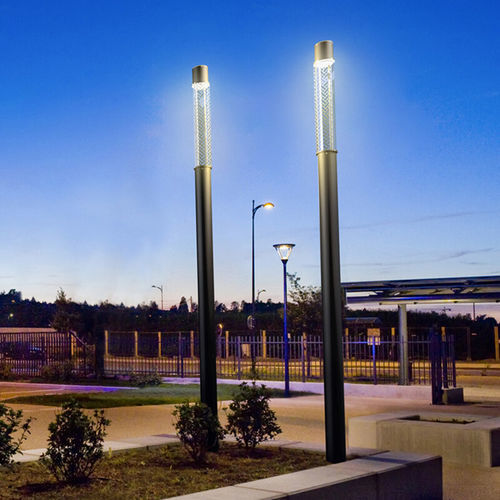 Colonne lumineuse contemporaine - AXEL - GHM - en acier / en fonte d ...