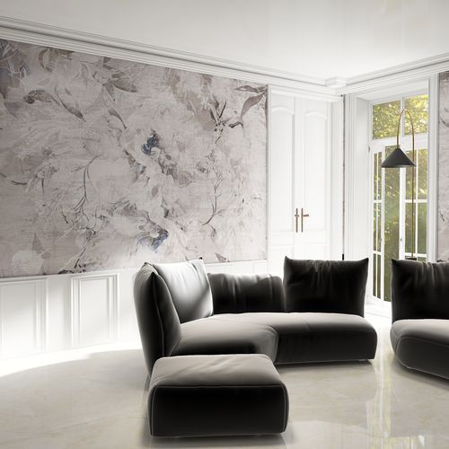 Papier peint contemporain - SILKY - rimura Srl - en textile non-tissé ...