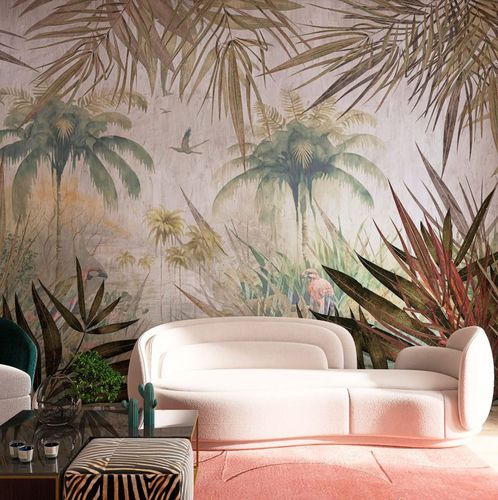 Papier peint contemporain - BORA BORA - rimura Srl - en tissu / en ...