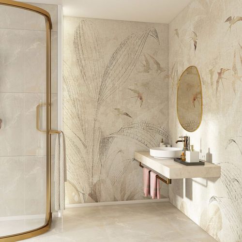 Papier peint contemporain - ELYSIUM - rimura Srl - en tissu / en fibre ...