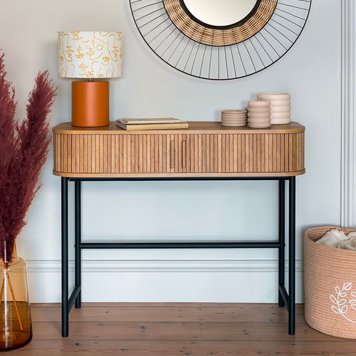 Console contemporaine - COVA - TRUST MOBILIER - en MDF / avec piètement ...