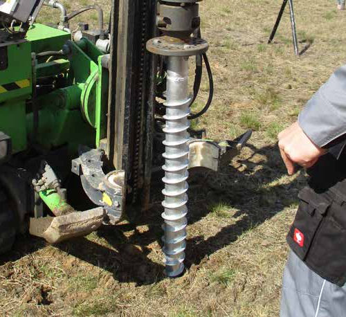 Pieu vissé - voestalpine Sadef nv - hélicoïdal / en acier / pour ...