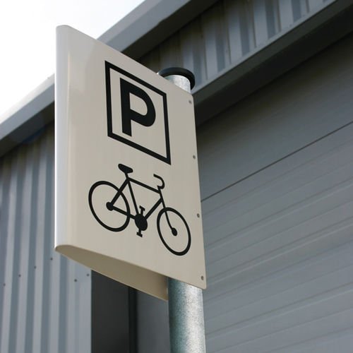 Mât pour signalisation routière - UNIVERS - AREA - en acier galvanisé