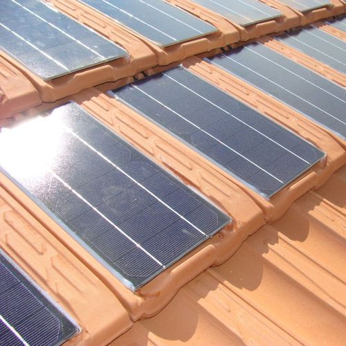 Tuile photovoltaïque - MAXIMA ROSSA - INDUSTRIE COTTO POSSAGNO - en ...