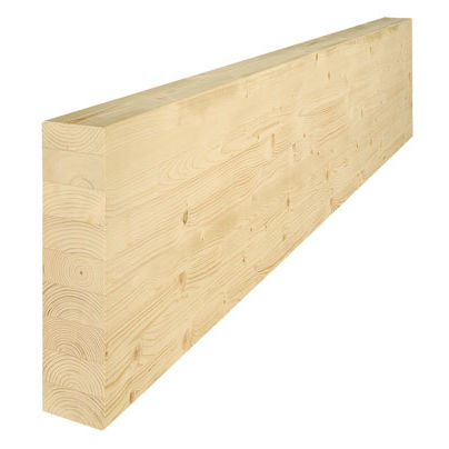 Madrier en bois lamellé-collé - HOLZWERK GEBR.SCHNEIDER - pour mur