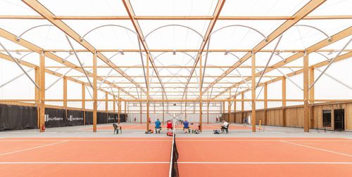 Structure tendue sur ossature en bois - VILLEURBANNE - SMC2 - pour ...