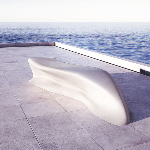 Banc public design original - BAY - LAB23 - en matériaux composites